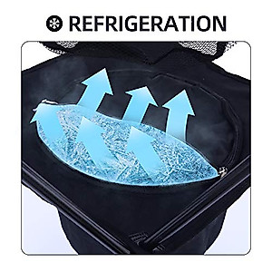 Nice C Camping Table with Cooler, Tailgating Table, Beach Table, Cooler with Table, Portable Table, Ultralight Compact with Carry Bag for Outdoor, Picnic