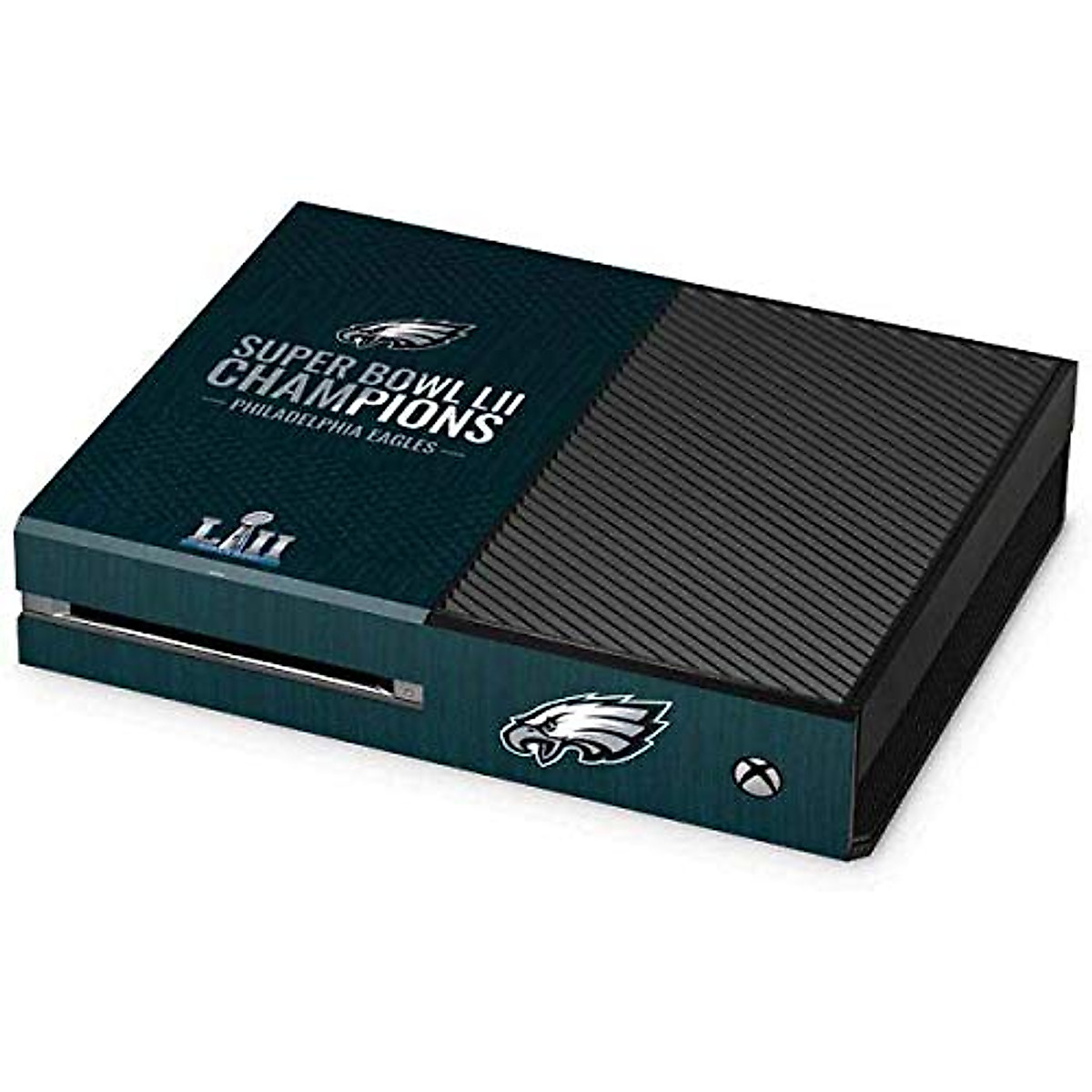 Skinit Decal Gaming Skin Compatible with Xbox One Console - Officially Licensed NFL Philadelphia Eagles Super Bowl LII Champions Design
