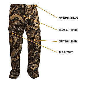 HOT SHOT Men’s Camo Performance Pant – Veil Whitetail Hunting Outdoor Apparel, X-Large