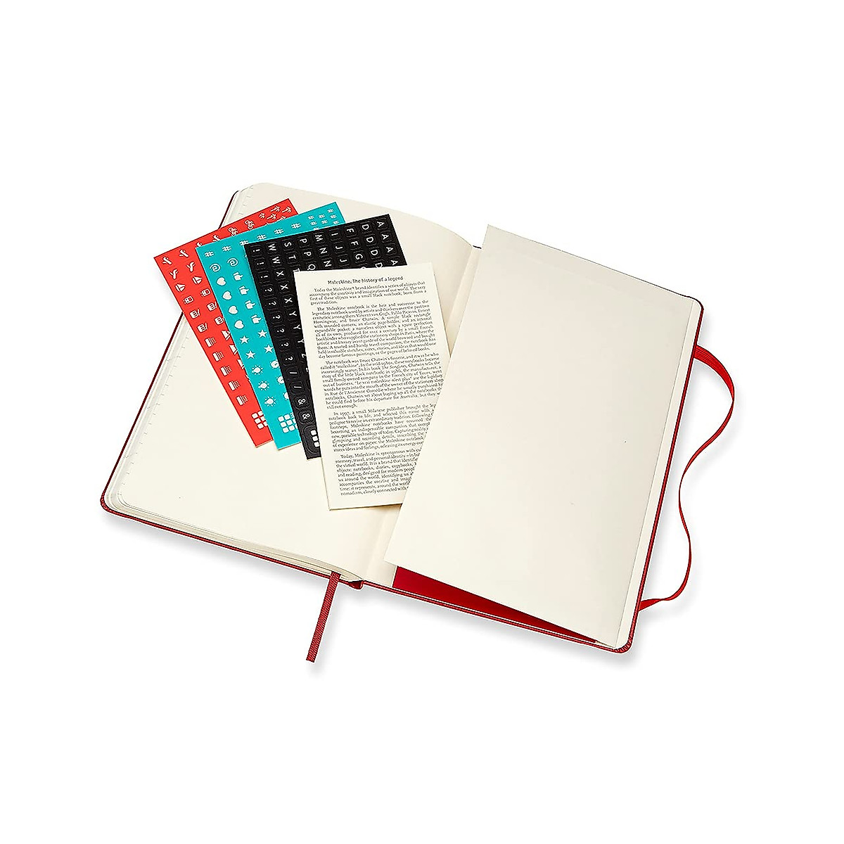 Moleskine Classic 12 Month 2022 Weekly Planner, Hard Cover, Large (5" x 8.25"), Scarlet Red