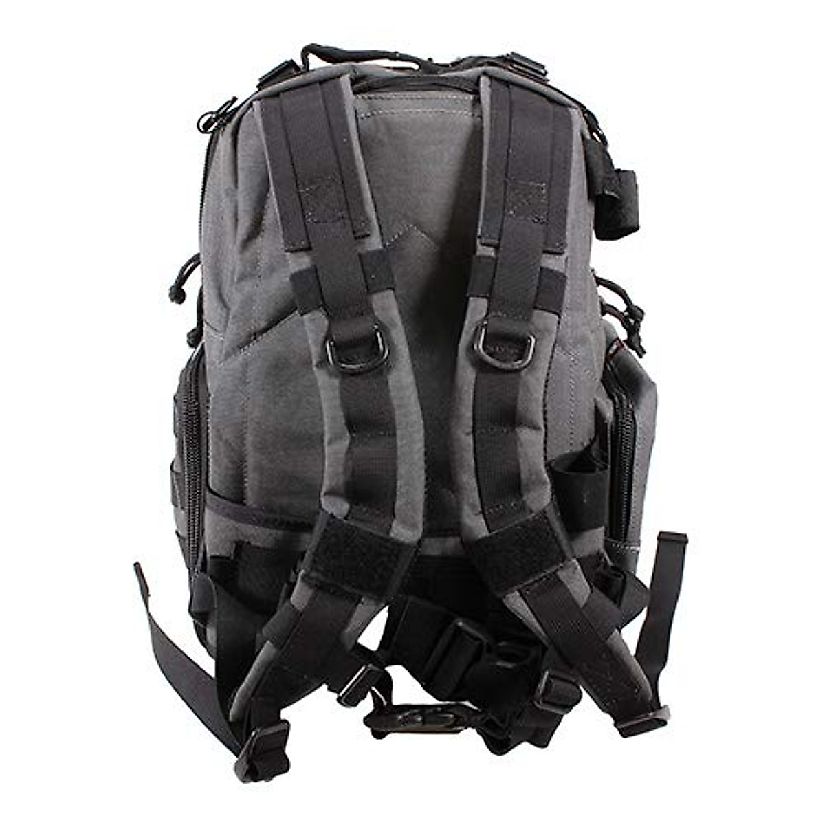 G5 Tactical Range Backpack | Gray | 3 Handguns Capacity | MOLLE Webbing | Durable Waterproof Stain-Resistant Shooting Tactical Gear
