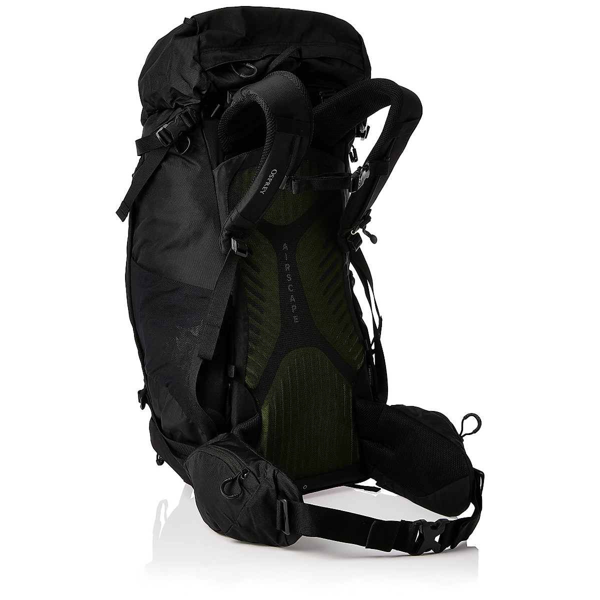 Osprey Kestrel 48 Men's Backpacking Backpack, Black, Medium/Large