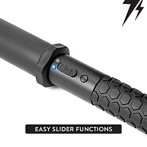 GUARD DOG SECURITY Stun Gun Flashlight - Maximum Voltage - 280 Lumens - 3 Light Functions – Rechargeable Battery - Wrist Strap