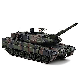 Die cast Military Tank Models 1:72 Scale Leopard 2 A5 Tank Zinc Alloy Static Model Die cast Manual Assembly Army Tank Model for Collection Gift（Pn: 12172PA）