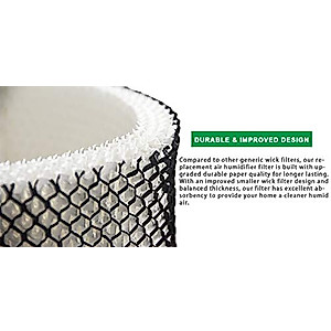 6 Pack Replacement Filters Compatible with Holmes & Sunbeam Humidifier Filter A,HWF62 HWF62CS HWF62D