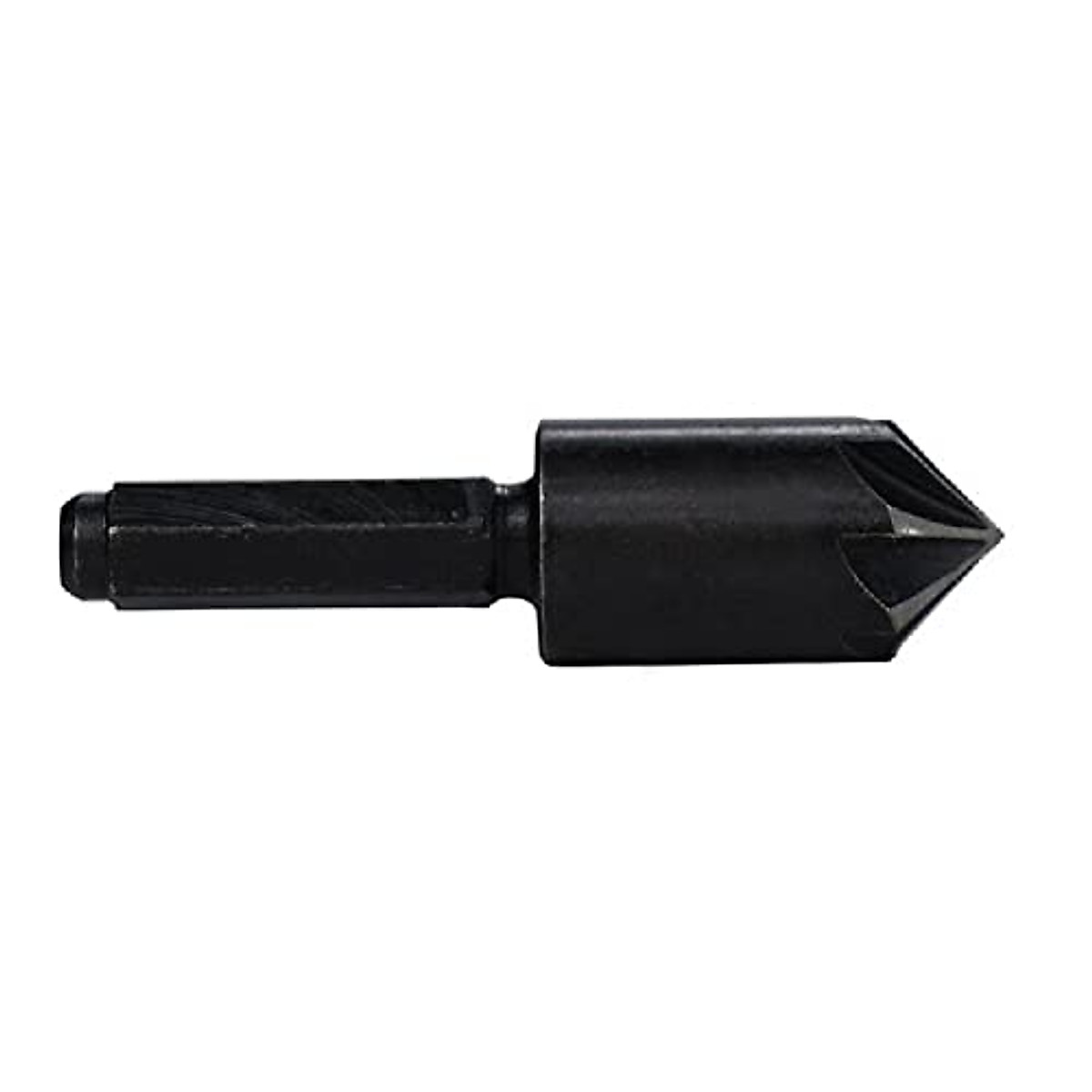 MOOKEENONE 2X Chamfer Cutters, High Carbon Steel Countersink Drill Bit Set 1/4 Hex Shank Cutting Tool