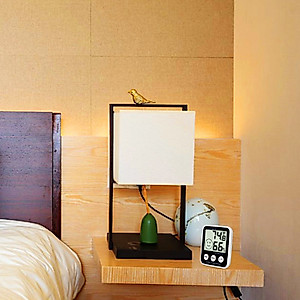 SoeKoa Digital Thermometer Indoor Hygrometer Humidity Meter Room Temperature Monitor Large LCD Display Max/Min Records for Home Car Office