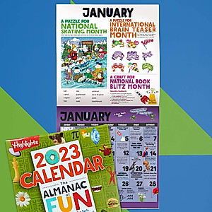 Highlights 2023 Almanac of Fun + Almanac Calendar