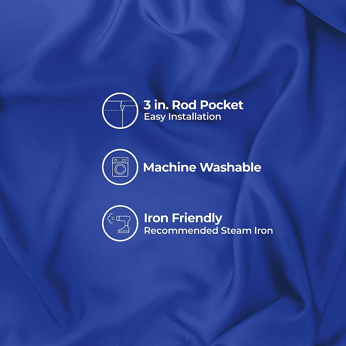 LimoStudio (Large Heavy Duty) 10 x 20 ft. Blue Backdrop Screen, Studio Background A+ Grade Silk Texture Premium Thick Synthetic Fabric >150GSM, Solid Chromakey Blue for Clean Delicate Edge, AGG2978