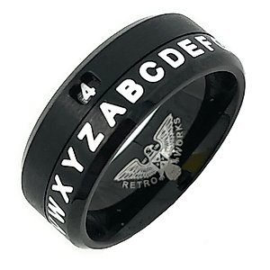 Retroworks Secret Decoder Ring - Authentic (USA 05, Black)