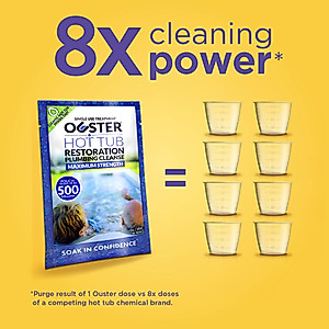 Bio Ouster Hot Tub Chemical Kit Bundle - 3in1 Weekly Cleaner Conditioner Clarifier 16oz - Spa Purge Hot Tub Jet Cleaner Kit w/Towel - Inflatable Hot Tub Chemicals Kit, Spa Chemicals for Hot Tub