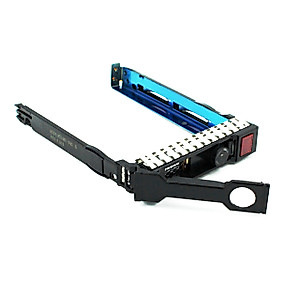 Lot of 2pcs 2.5" SFF SAS SATA SSD Hard Drive Carrier Tray Caddy 651687-001 651699-001 Compatible for Proliant ML310 ML350 DL360p DL380P DL160 DL120 SL230S Gen8 G8 Gen9 G9 Server Serie by Bthebkrs