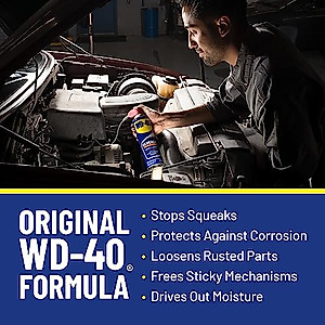 WD-40 Original Forumla, Multi-Use Product, EZ-Reach Flexible Straw, 14.4 OZ