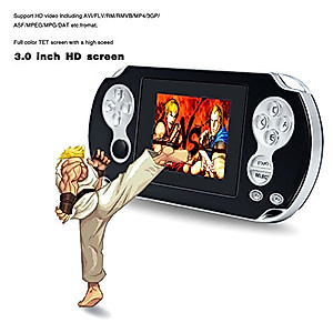 Daxceirry PMP4 Retro Portable Handheld Emulator Game Console 32 Bit 500 in 1 Game PMPIV Classic Console Support Headphone Output Video HD Display
