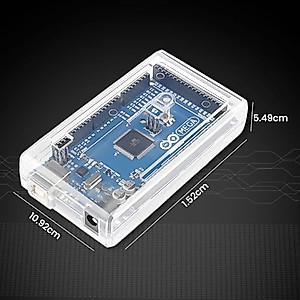 SB Components Arduino Mega Clear Case Covers Enclosure New Clear Transparent Computer Box Case Cover for Arduino Boards