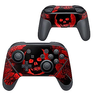 Movies Hero Games Handle Stickers Sexy Girls Decals Paste Cartoon Scratch Resistant Wear Resistant Dticker Film Game Handles Decorate for Switch Pro Controller Accessories - F