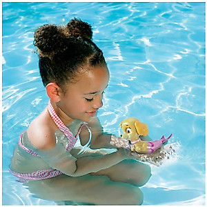 SwimWays Paw Patrol Paddlin' Pups Pool Toys & Outdoor Games, Bath Toys & Pool Party Supplies for Kids Aged 4 & Up, No Batteries Required, Skye