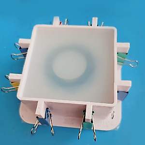 Adjustable Mold Housing for Silicone Molds Making, Mold Master for Mold Making,Plastic Housing Frame, Silicone Mold Making Kit for DIY Silicone Rubber Mold Resin Mold Candle Molds Soap Molds (1Set)