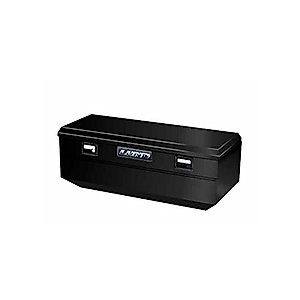 Lund 76548 48-Inch 16-Gauge Steel Flush Mount Single Lid Truck Tool Box, Black