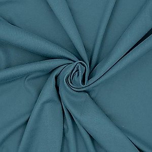 MADEUNID 2 Yards Pre-cut Solid Color Anti Pill Double Cloth Fabric, 4-way Stretch Double Knit Fabric in 68" Wide for DIY Sewing, Medium Weight Double Brushed Apparel Textile Great for Loungewear, Sportswear, Outdoor Cloth, Upholstery and Home & Fashion De