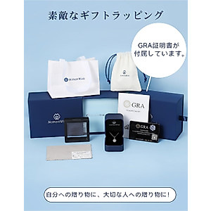 MomentWish Simple Necklace for Women, Birthday Gifts for Her, 1Carat Moissanite Necklace 925 Sterling Silver Solitaire Necklace, Mother's Day Holiday Valentine's Day Gift