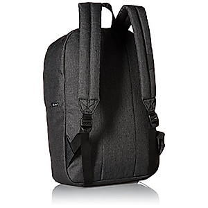 Herschel Heritage Backpack, Black Crosshatch/Black Rubber, Classic 21.5L