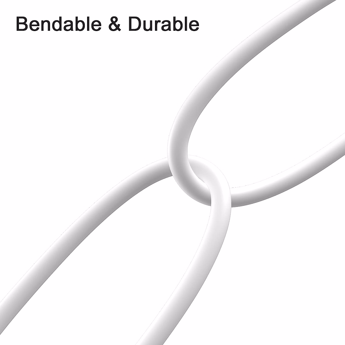 WILDHD DC Power Extension Cable 33ft 2.1mm x 5.5mm Compatible with 12v Power Adapter Extension Cable for CCTV Security Camera IP WiFi Camera Standalone DVR (33ft,5.5mm Plug, White)