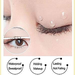 Rosarden Thrive Mascara Primer, Telescopic Waterproof Clear Mascara, Eyelash Primer Before Natural Smudge Proof Eyebrow Raincoat, Defining & Curling Topcoat, No Clumping Lash 0.0353 Ounce, 1Pack