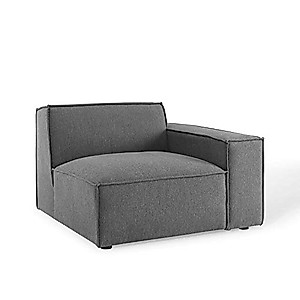 Modway EEI-4111-CHA Restore 2-Piece Sectional Sofa, Charcoal