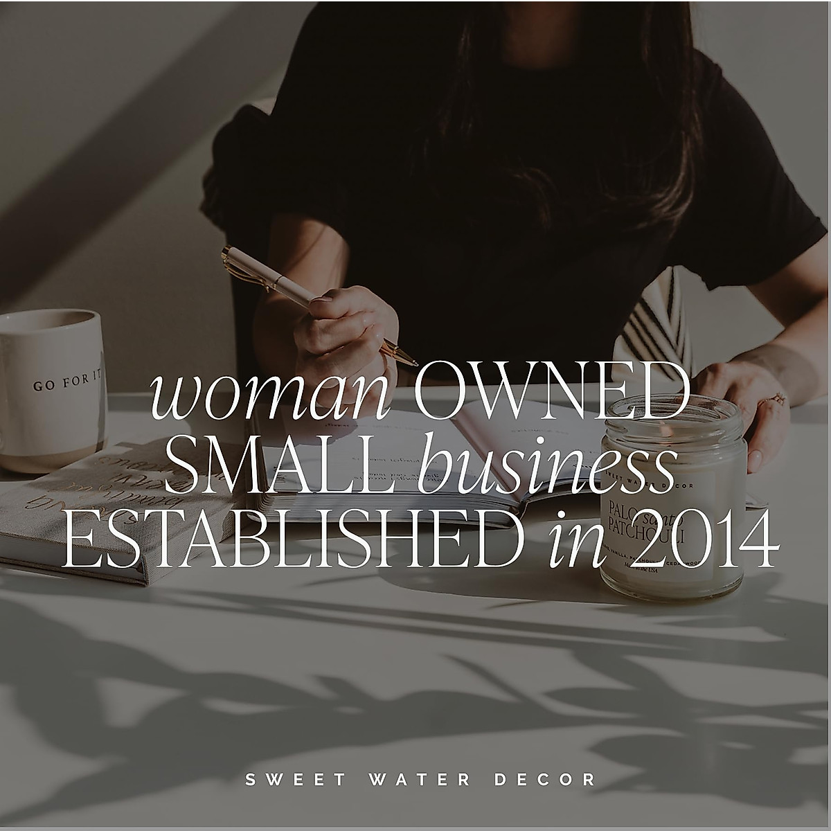 Sweet Water Decor Inspirational Coffee Mugs | Cute Motivational 16oz Ceramic Style Scripture Coffee Cup | Microwave and Dishwasher Safe | Encouraging Religious Gift (Be Strong and Courageous)