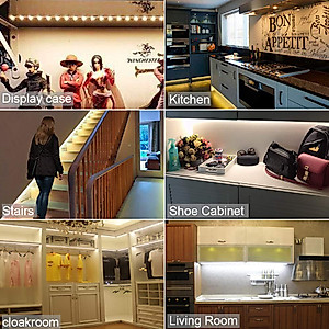 ZOKON 13ft/4M Led Vanity Mirror Lights Kit Bendable NO NEED TO CUT Vanity Make-up Mirror Cloakroom Adjustable Flexible Strip Light Table Set with Dimmer and Power Supply Mirror Not Included