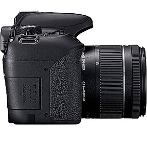 800D / Rebel T7i Digital SLR Camera with EF-S 18-55mm f/4-5.6 is STM Lens + Accessory Bundle Kit (Flash, Travel Charger, Extra Battery, and More)