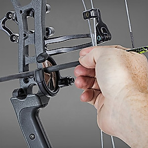 Trophy Ridge Sure Shot Pro Whisker Biscuit Archery Arrow Rest - Lifetime Reliability for Bowhunters, Easy Micro Adjustments, Durable Design, Quiet Loading