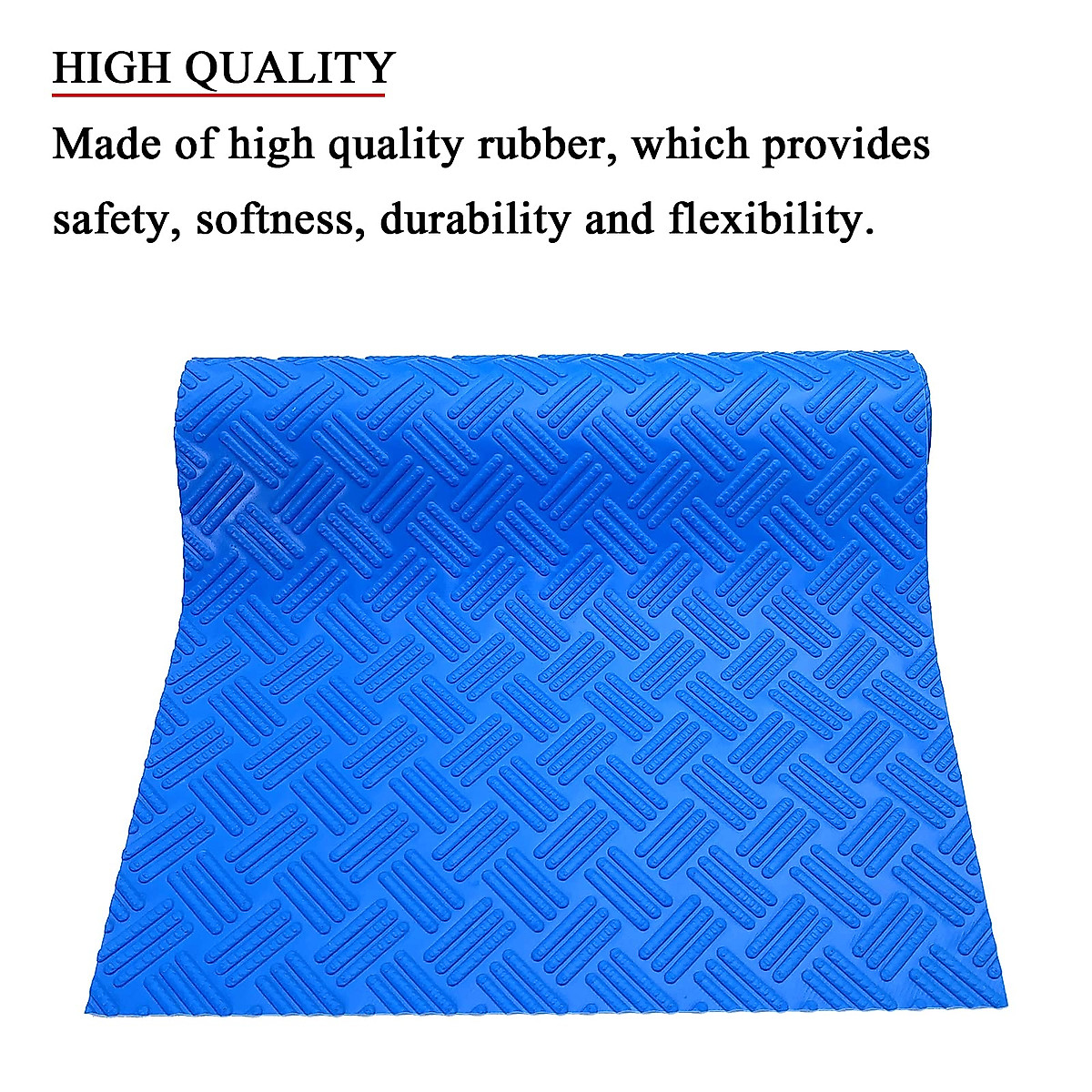 2 Rolls Swimming Pool Ladder Mat - Protective Pool Ladder Pad Step Mat with Non-Slip Texture, Blue Medium 36 inch X 9 inch