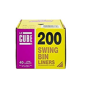 LE CUBE SWING BIN LINERS PK200