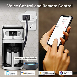 Sengled Smart Plugs, Hub Required, Works with SmartThings and Amazon Echo with Built-in Hub, Voice Control with Alexa and Google Home, 15Amp Smart Socket, Work as Zigbee Repeater, ETL Listed, 4 Pack