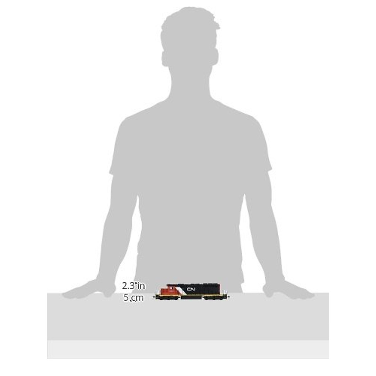 Bachmann Industries EMD SD40 2 DCC Canadian National #6023 Ready Locomotive (HO Scale)