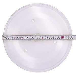 Meter Star 14 Inches(36CM) Microwave Glass Turntable for Samsung DE74-20002B,DE74-20002A,DE74-20002,1150157 Microwave Glass Cooking Glass Plate/Tray