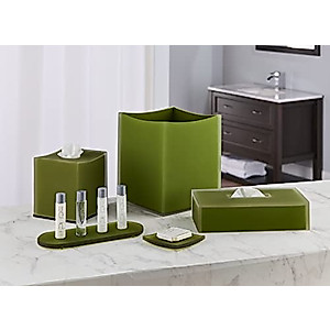 SureFit Moss Bathroom Accessory, Wastebasket