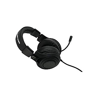 IOGEAR Kaliber NUKLEUS Gaming Headset - Xbox One S/Xbox One - PS4 - PC/Mac & Mobile Devices - 50mm Drivers - Built-in Volume Control - 3.5mm 4-Pole Stereo Plug - Includes Y Adapter for PCs - GHG601 , Black