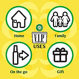 Air Wick V.I.P. Pre-Poop Toilet Spray, Up to 100 uses, Contains Essential Oils, Rosy Starlet Scent, Travel size, 1.85 oz, Holiday Gifts, White Elephant gifts, Stocking Stuffers