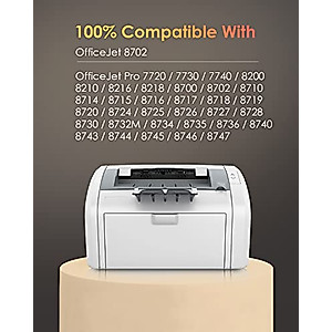 952XL 952 XL Ink Cartridges Remanufactured Replacement for HP 952 Ink Cartridges Combo Pack Compatible with HP OfficeJet Pro 8715 8710 8210 7740 8720 8740 8730 Printers