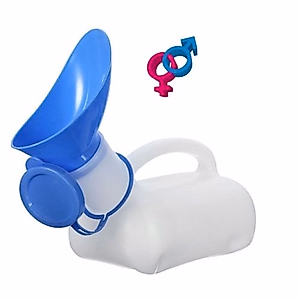 EatingBiting 1000ml Portable Plastic Male Female man women Baby Kids Urinal Mobile Toilet Potty Urinal for Car Travel Camping training Urinal Toilet Unisex Potty Pee
