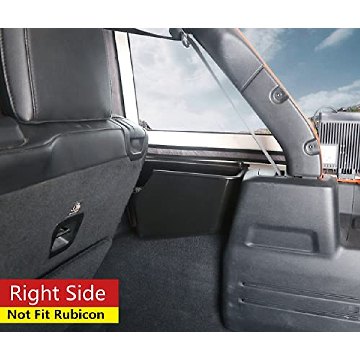 Car Trunk Side Storage Box Organizers Stowing Tidying for Jeep Wrangler JL 2018 2019 2020 2021 2022 2023 Interior Accessories