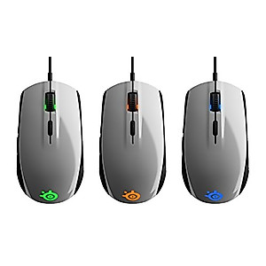 SteelSeries Rival 100, Optical Gaming Mouse - White