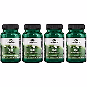 Swanson Signature Line The Skin Pill 30 Softgels (4 Pack)