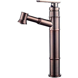 Brass Bathroom Tap Retro Extensible with Removable Hand Sheet Faucet Single Line Mixer Kitchen Faucet Faucet Bathtub Water Faucet