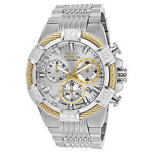 Invicta Men's 25863 Bolt Analog Display Quartz Silver Watch