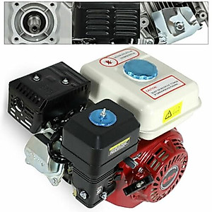 simimasen 160CC 4-Stroke Gas Engine 6.5HP Petrol Engine Air Cooled Gasoline Motor Multi-Use Engine Pull Start for Honda GX160 OHV Air Cooled Horizontal Shaft