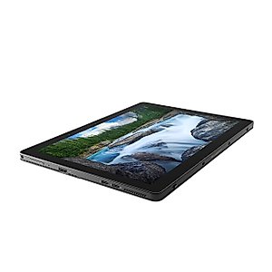 Dell Latitude D9Y1T 2-in-1 Notebook (Windows 10 Pro, Intel i7-8650U, 12.3" LCD Screen, Storage: 512 GB, RAM: 16 GB) Black